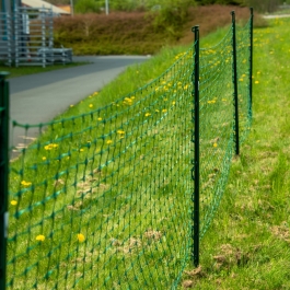 50m Green Plastic Mesh Netting | Electric Fencing Direct
