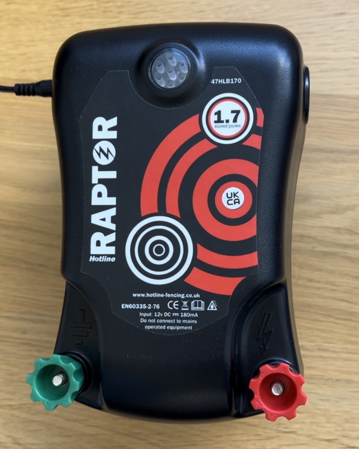 Energiser Spot Light Hotline Raptor | Electric Fencing Direct